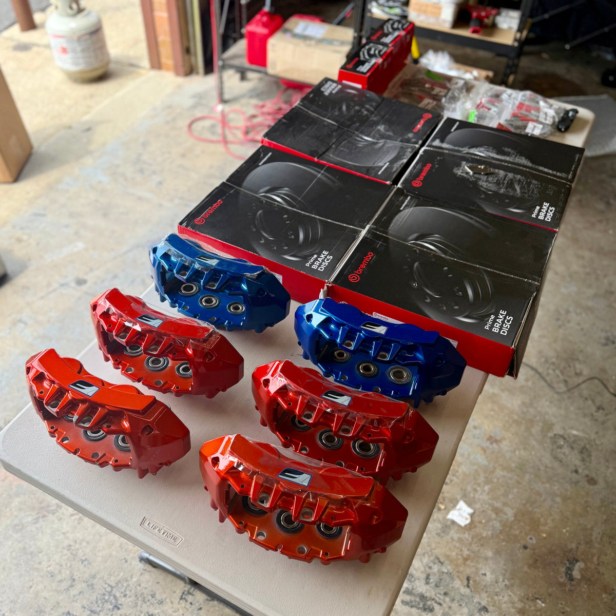 IS500 OEM Front Big Brake Kit (BBK) Upgrade - (RCF/GSF Caliper Upgrade ...